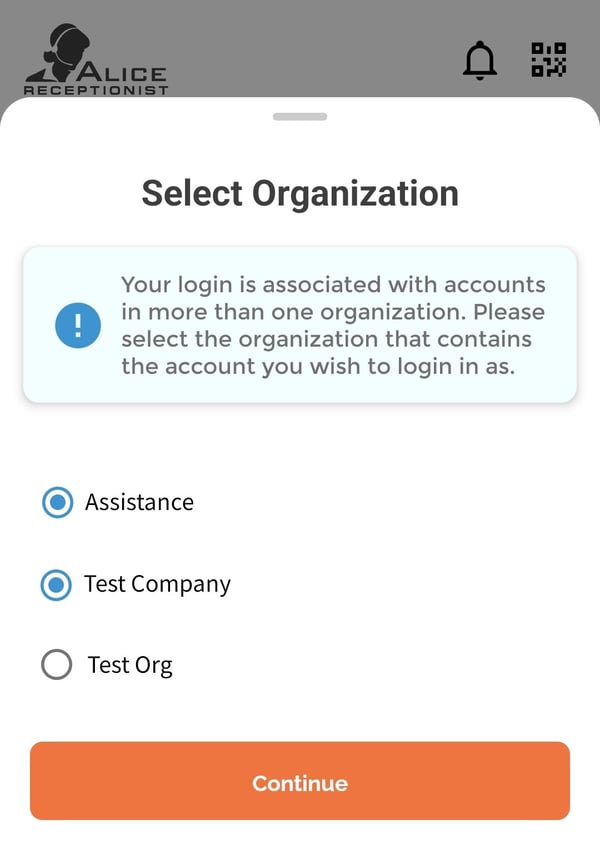 Activating the ALICE Mobile App for Employees