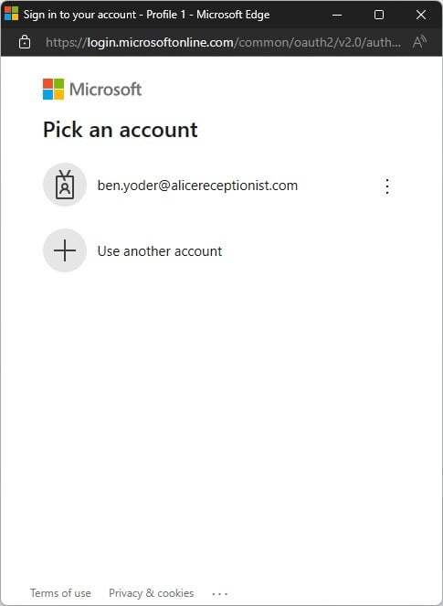 Logging in Using SSO for the ALICE Portal